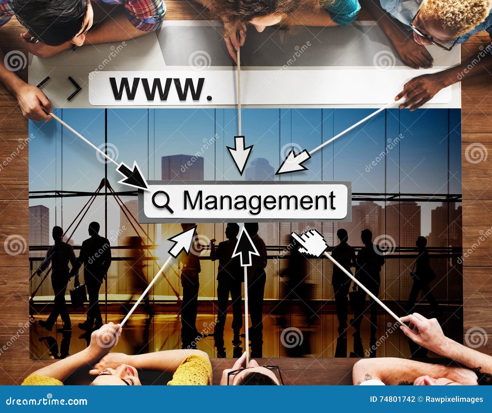 Management Manager Managing Organization Concept Stock Photo - Image of ...