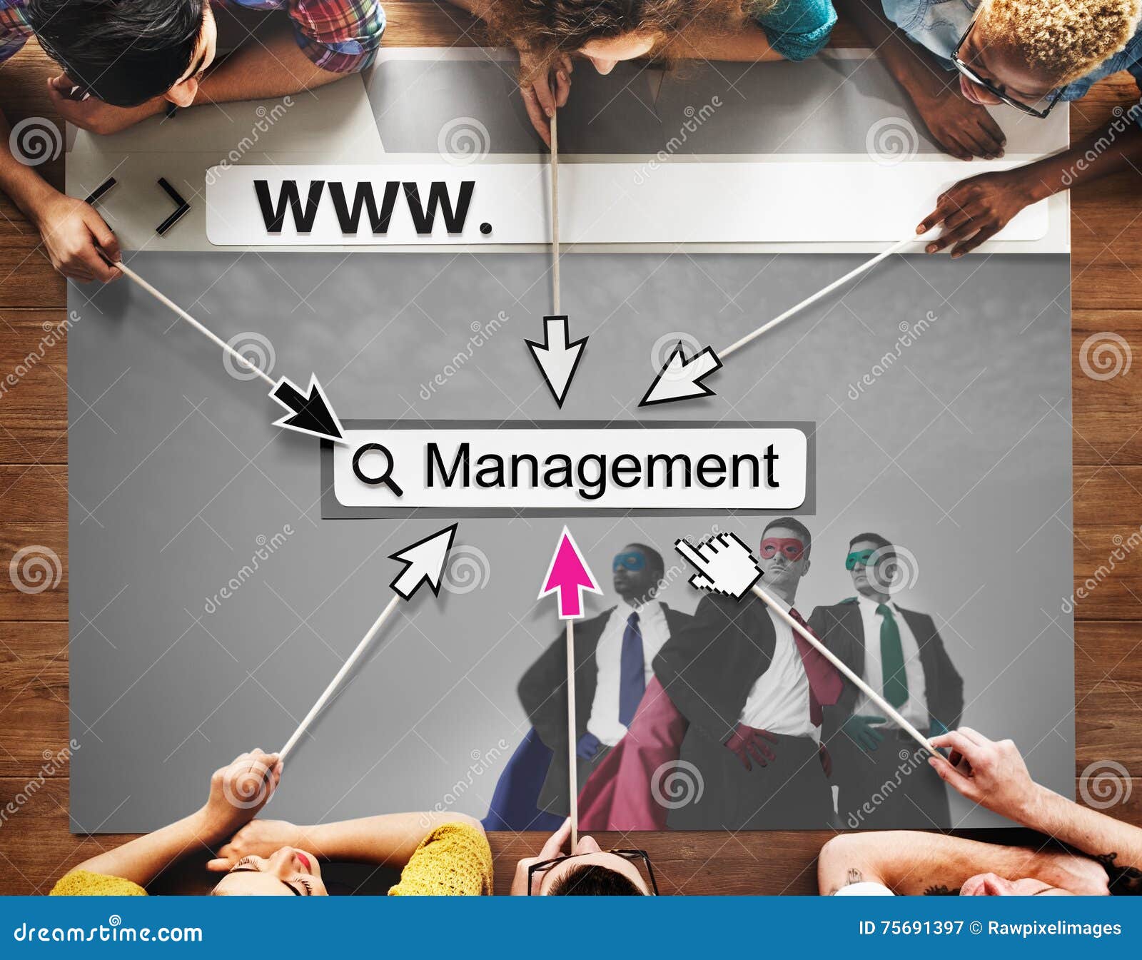 Management Manager Managing Organization Concept Stock Image - Image of ...