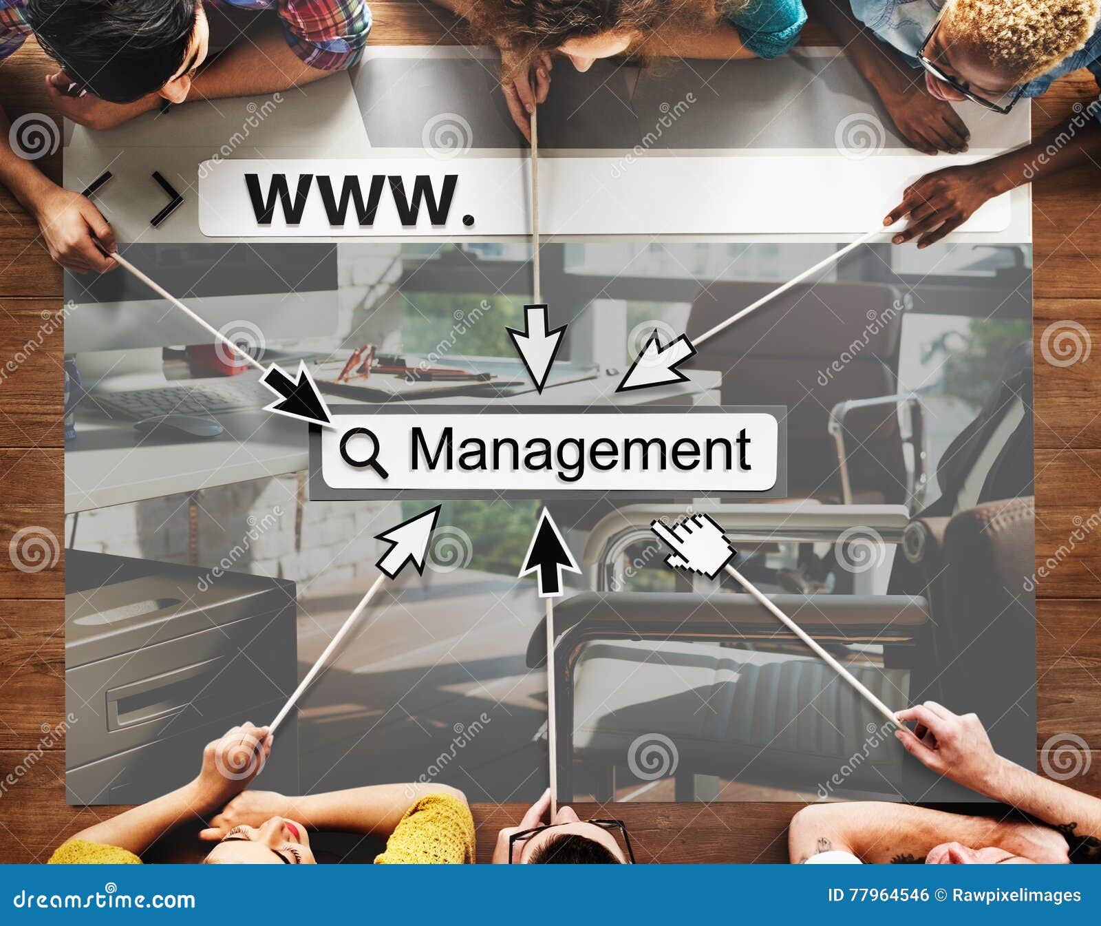 Management Manager Managing Organization Concept Stock Photo - Image of ...