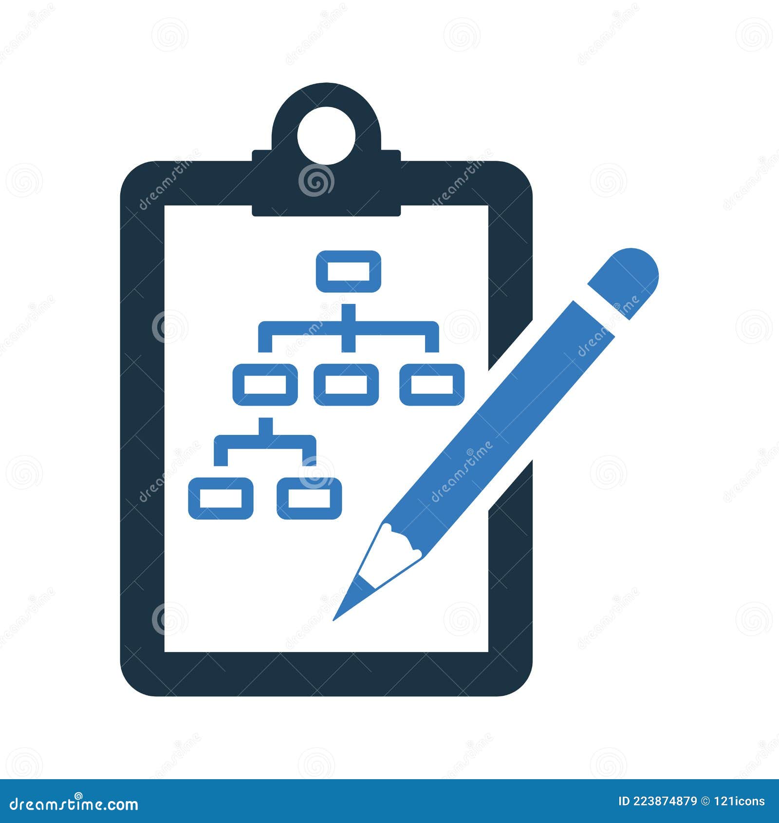 Management, Planning Icon. Simple Editable Vector Design Isolated on a ...