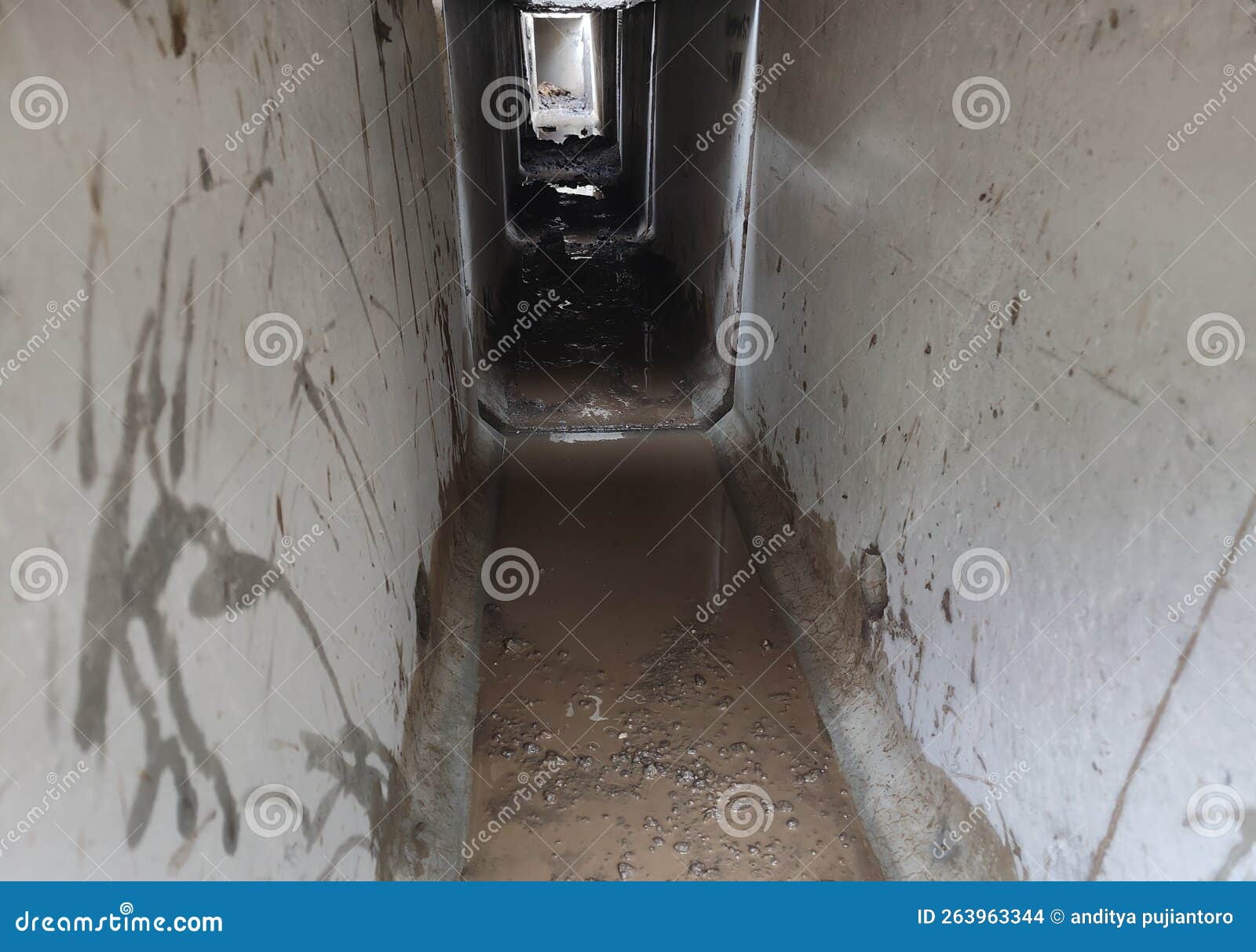 Management of Residential Sewer Drainage Channels Stock Photo - Image ...
