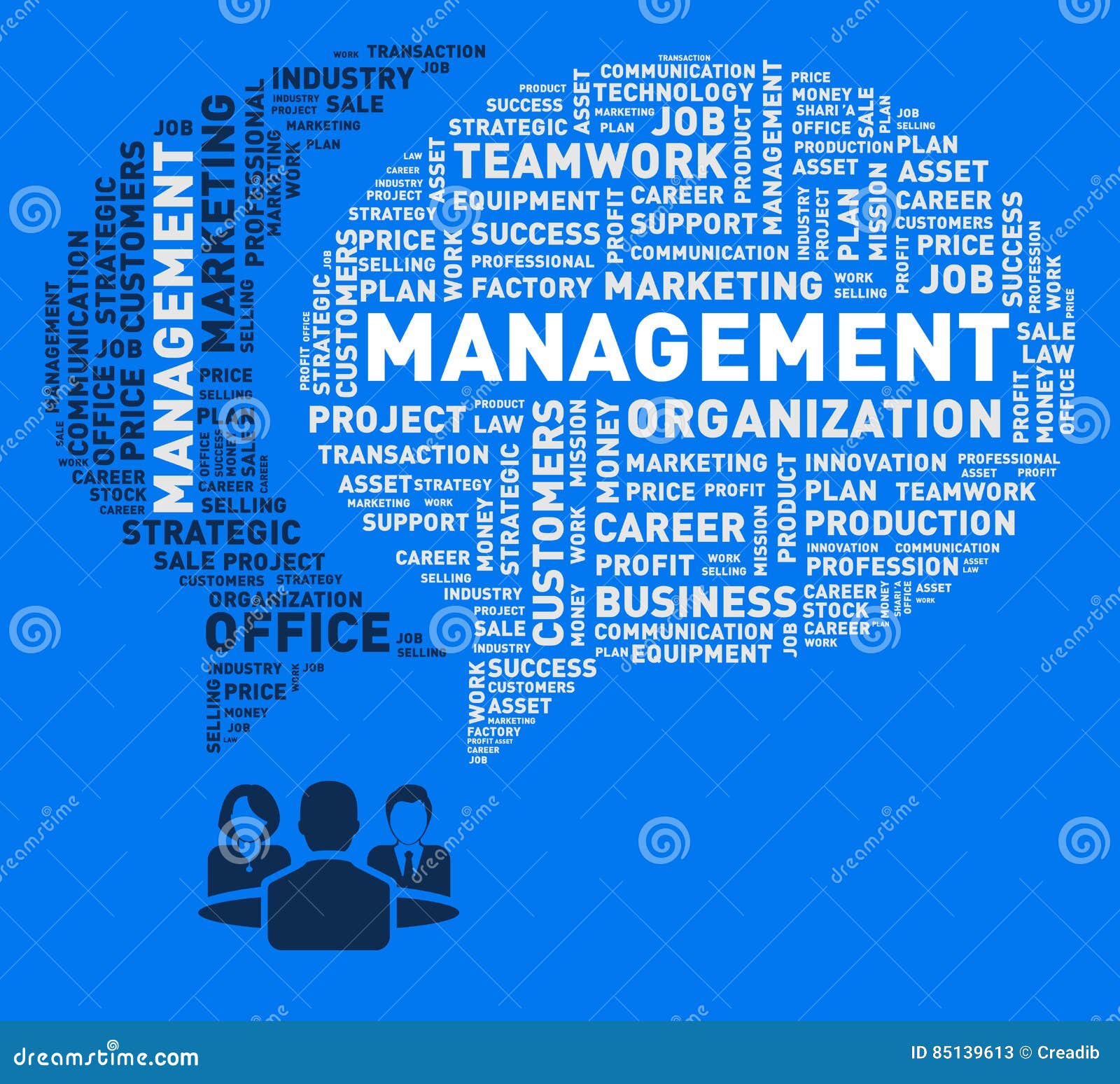Management Speech Bubble, Word Cloud Vector Stock Vector - Illustration ...