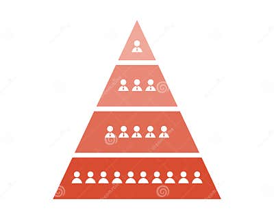 Management Structures Hierarchy for Traditional Leadership Stock Vector ...