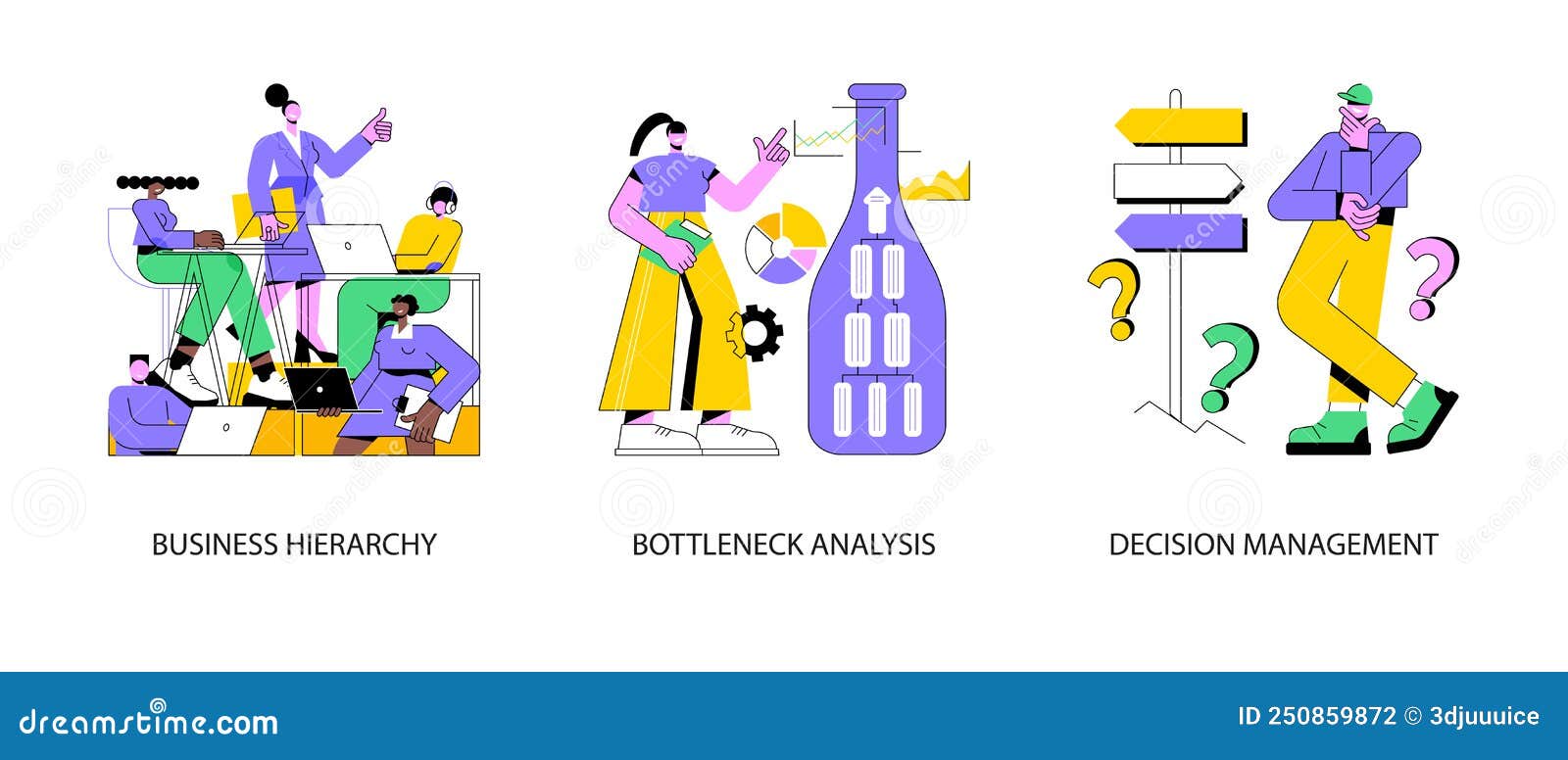 Management System Abstract Concept Vector Illustrations. Stock Vector ...