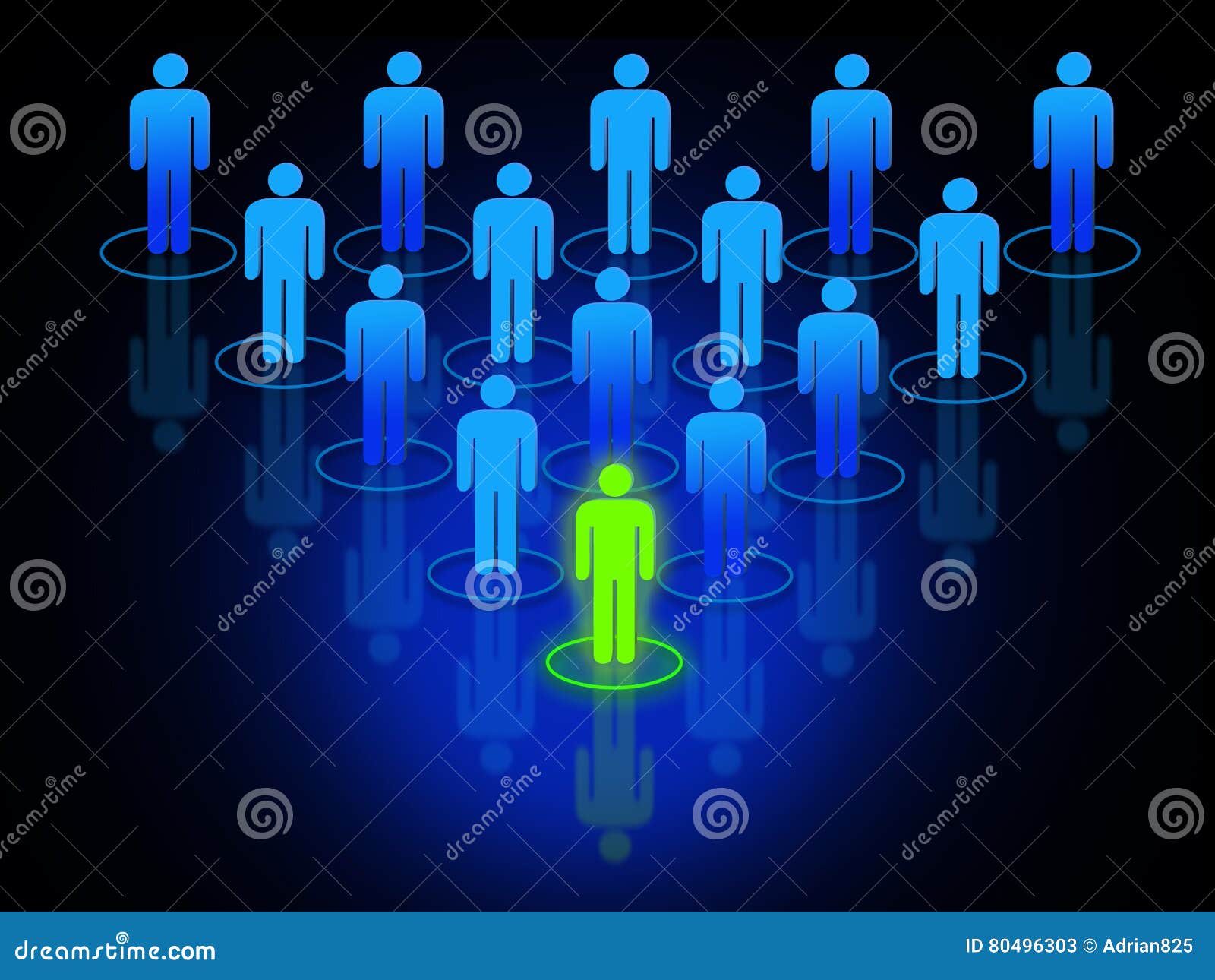 Management team stock illustration. Illustration of strategy - 80496303
