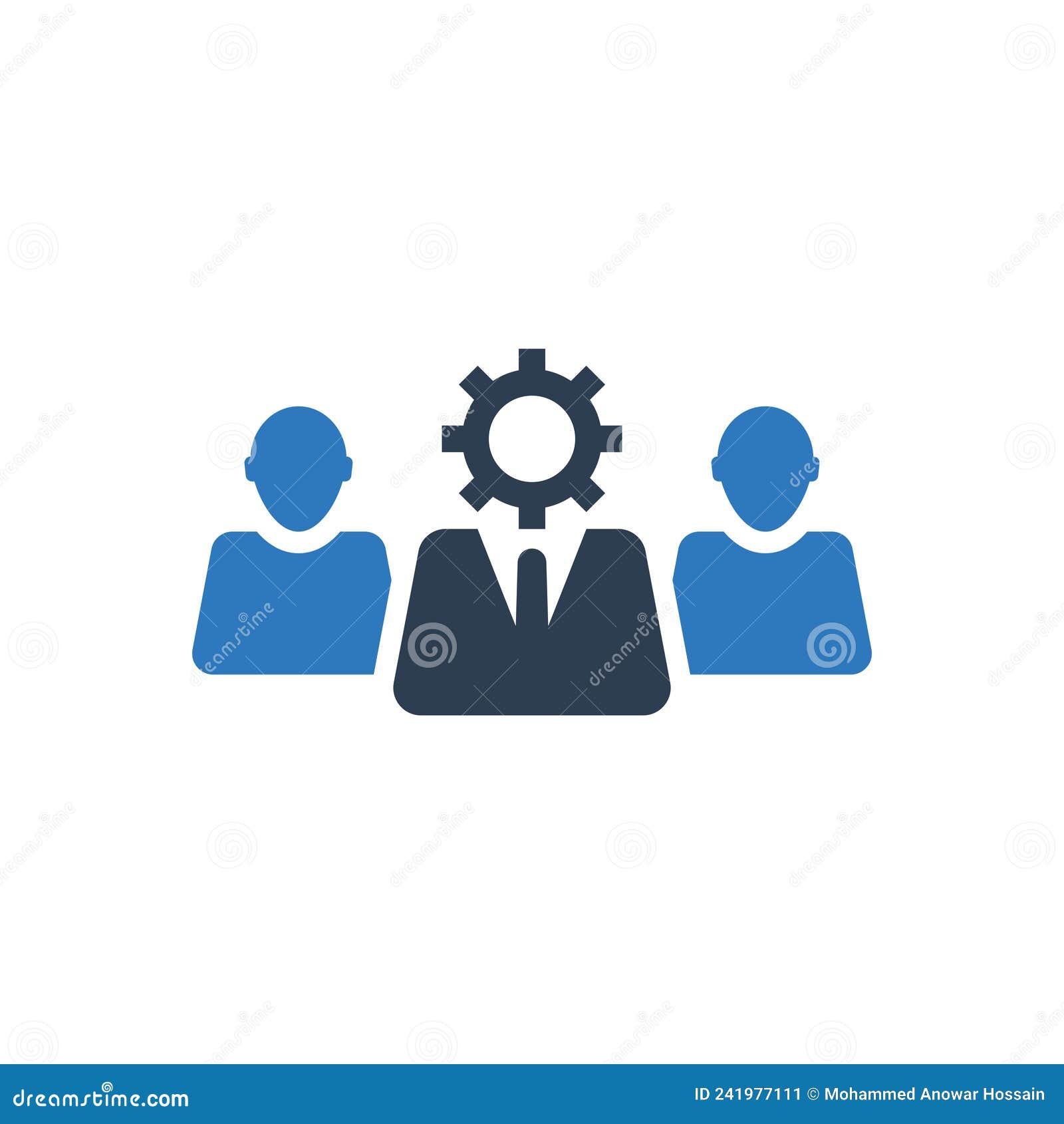 Management Team Icon - Expert Group Icon Stock Vector - Illustration of ...