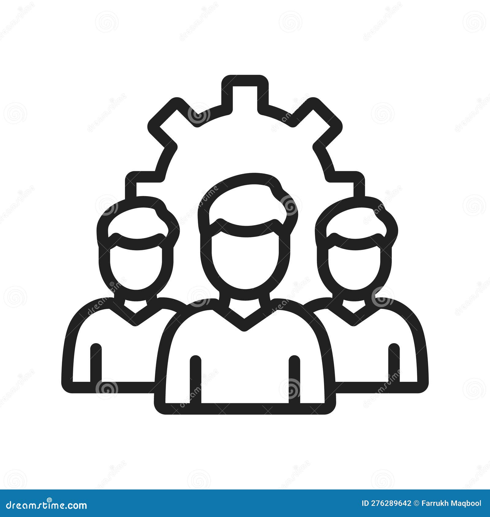 Management Team Icon Vector Image. Suitable for Mobile Apps, Web Apps ...