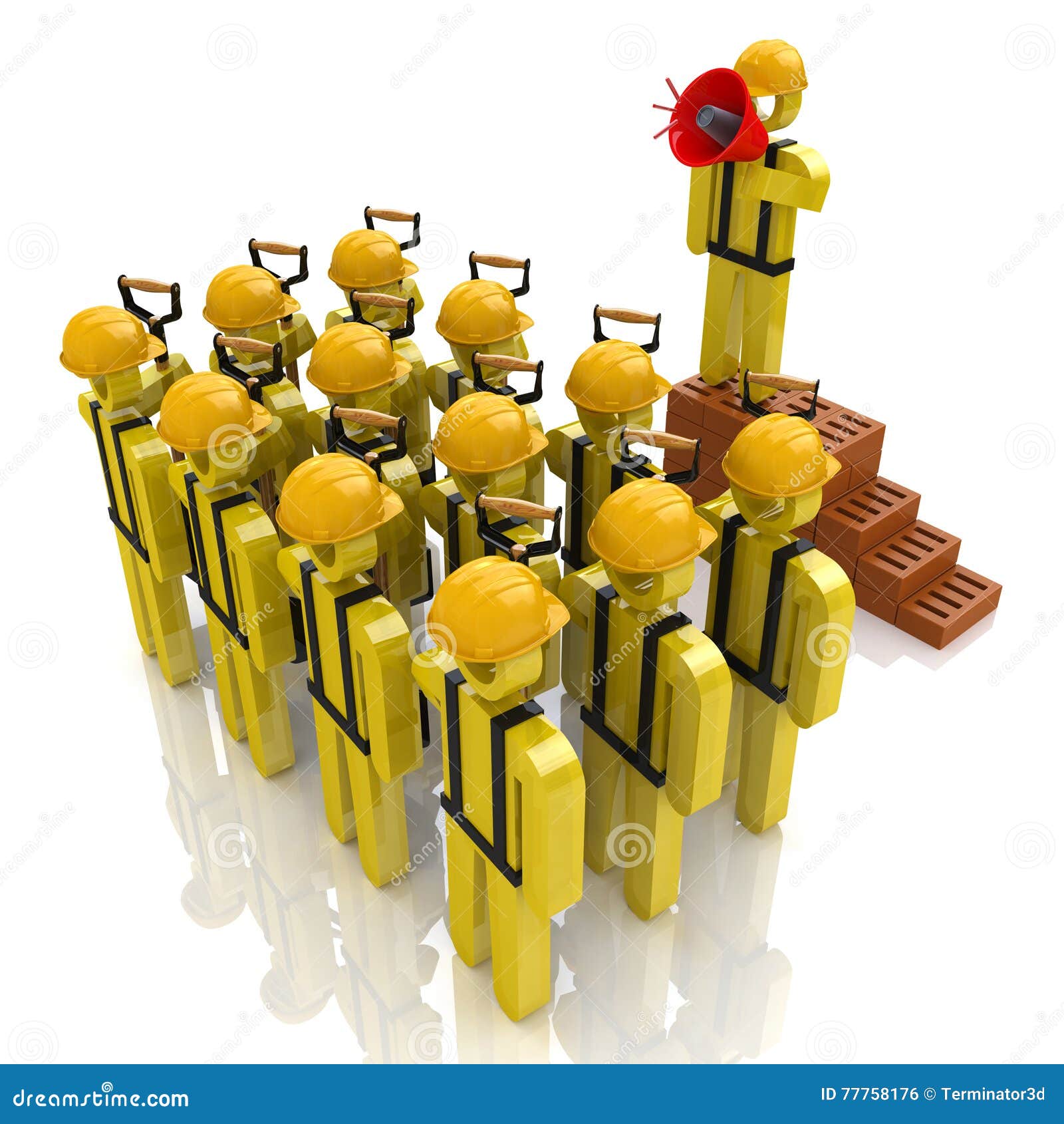 Management Team of Workers in the Construction Industry Stock ...