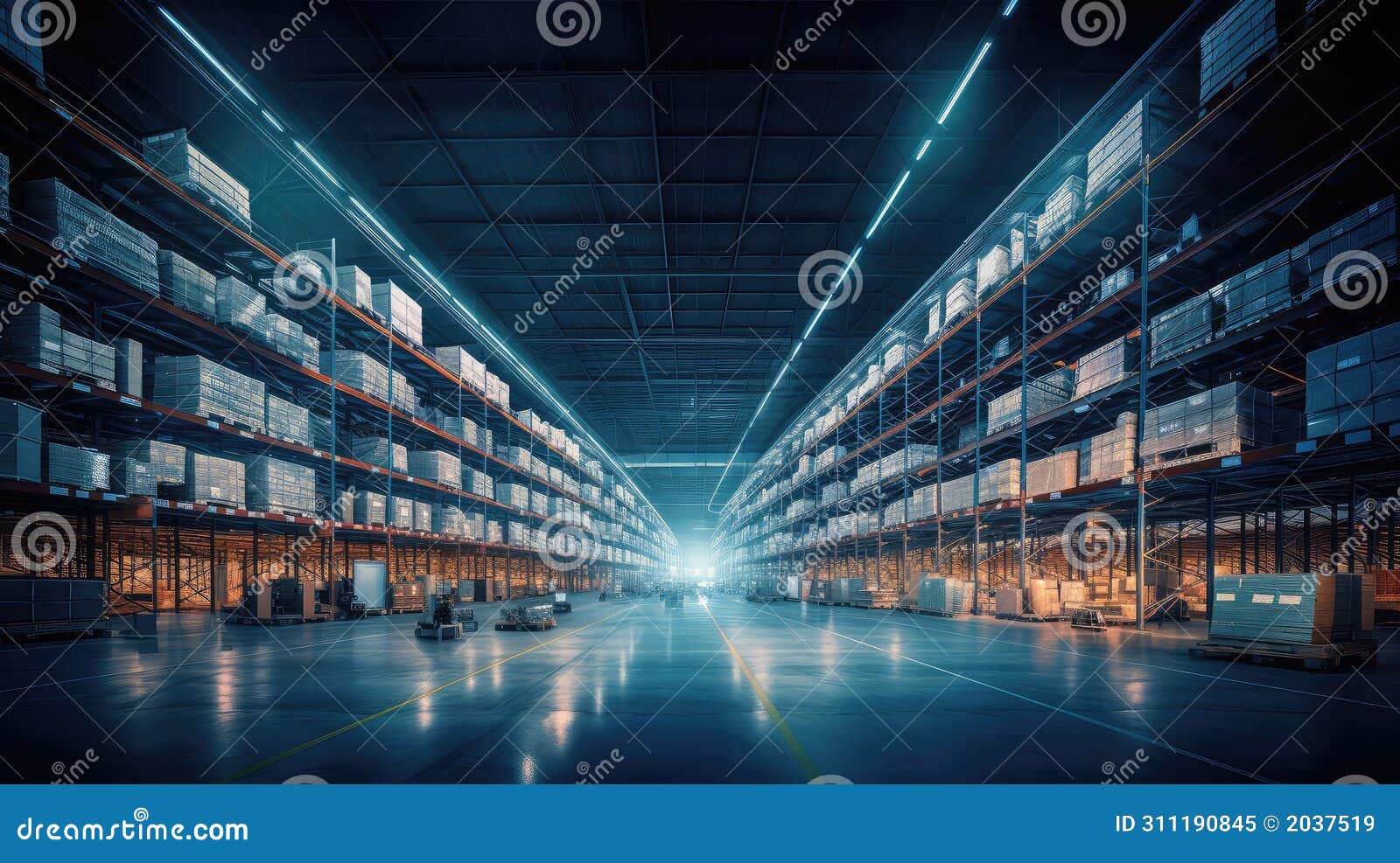 Management Technology Warehouse Building Stock Image - Image of ...