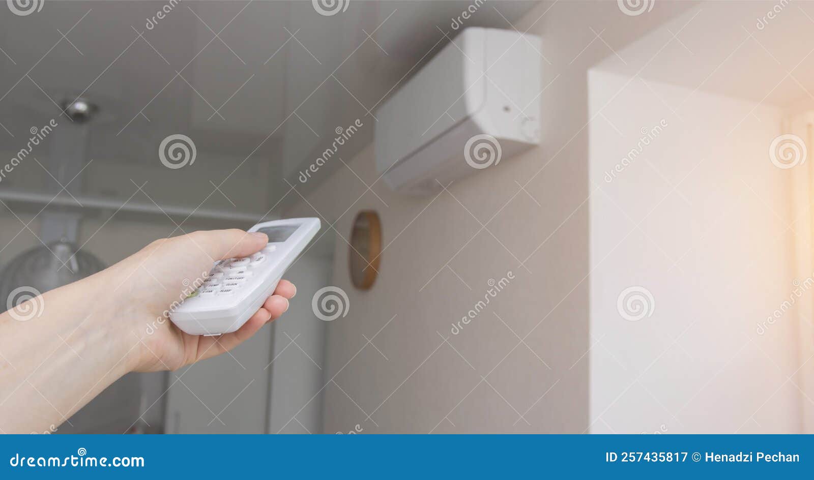 Management of a Wall Split System in the Office Using a Control Panel ...