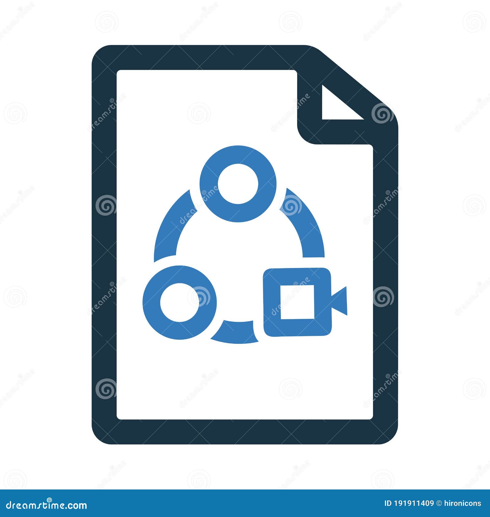 Management, Workflow Icon / Vector Graphics Stock Vector - Illustration ...