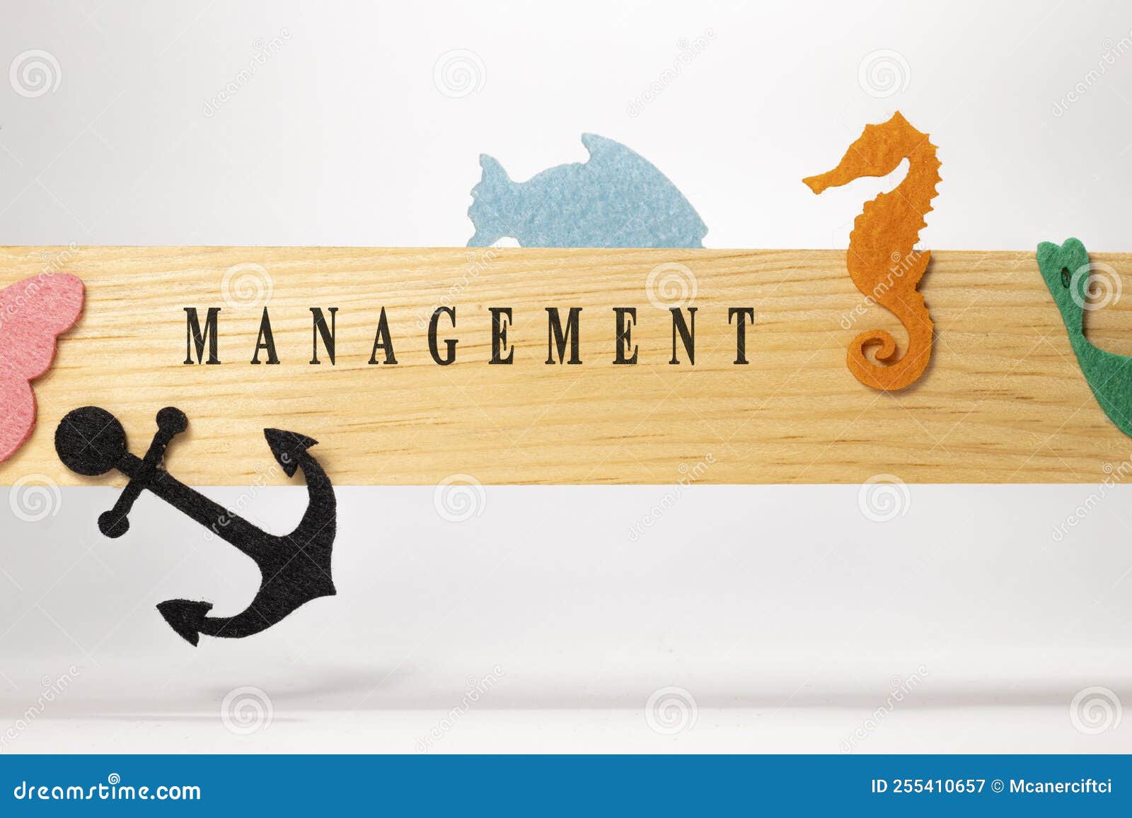 Management Written on a Wooden Patterned Surface. Education and Child ...