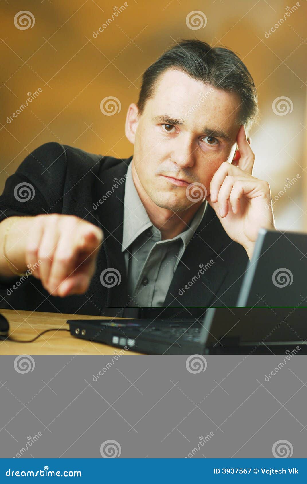 A manager stock image. Image of portrait, gesture, notebook - 3937567