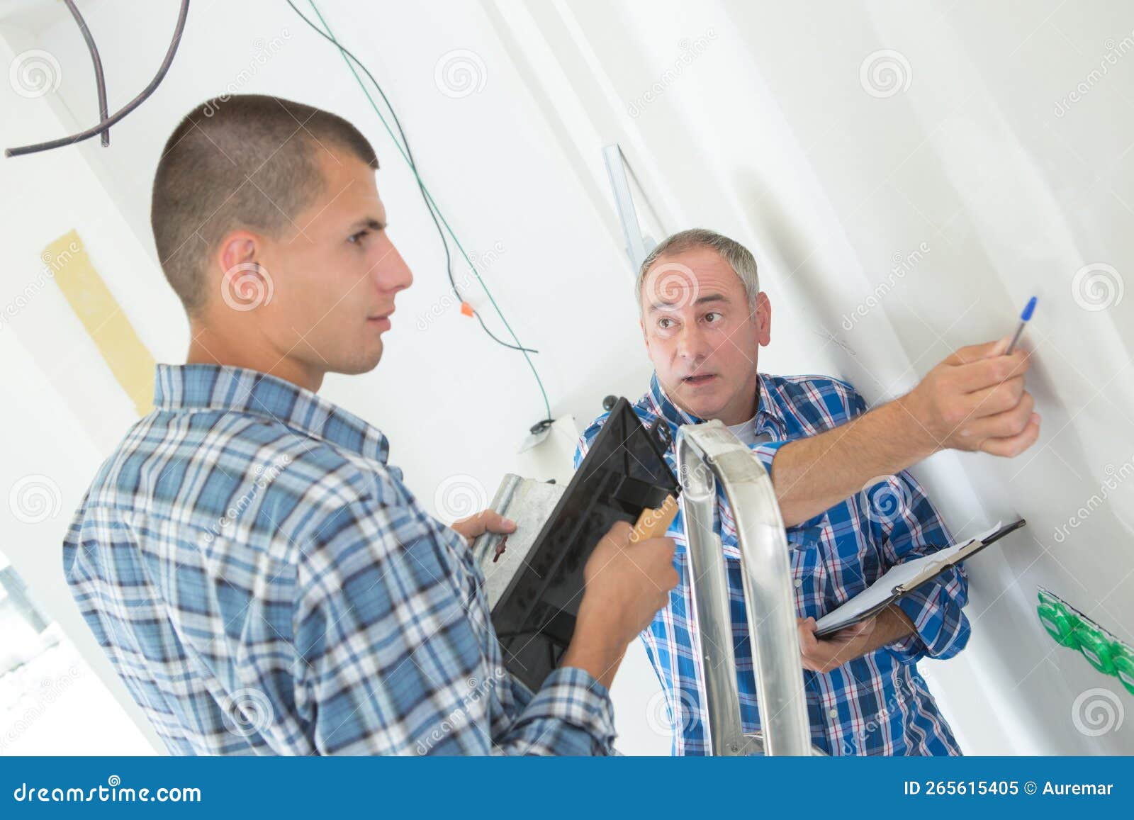 Manager Angry with Apprentice Stock Image - Image of home, caucasian ...