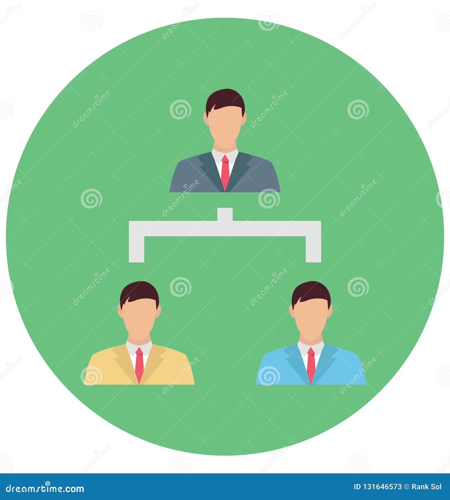 Manager Color Isolated Vector Icon that Can Be Easily Edit or Modified ...