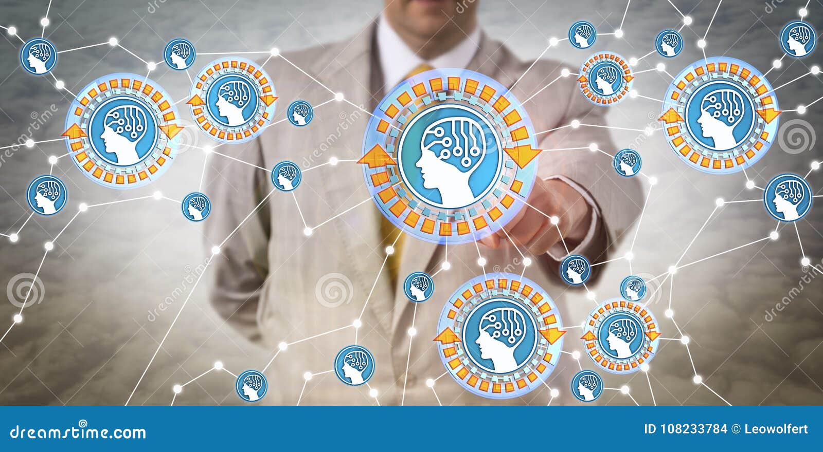 Manager Connecting Intelligent Agents Via IoT Stock Photo - Image of ... Manager Connecting Intelligent Agents Via IoT Stock Photo - Image of ...