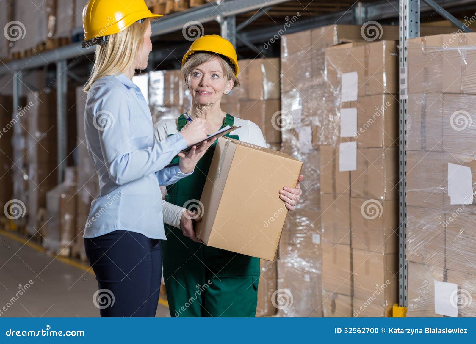 Manager Controlling Plant Worker Stock Photo - Image of stockpile ...