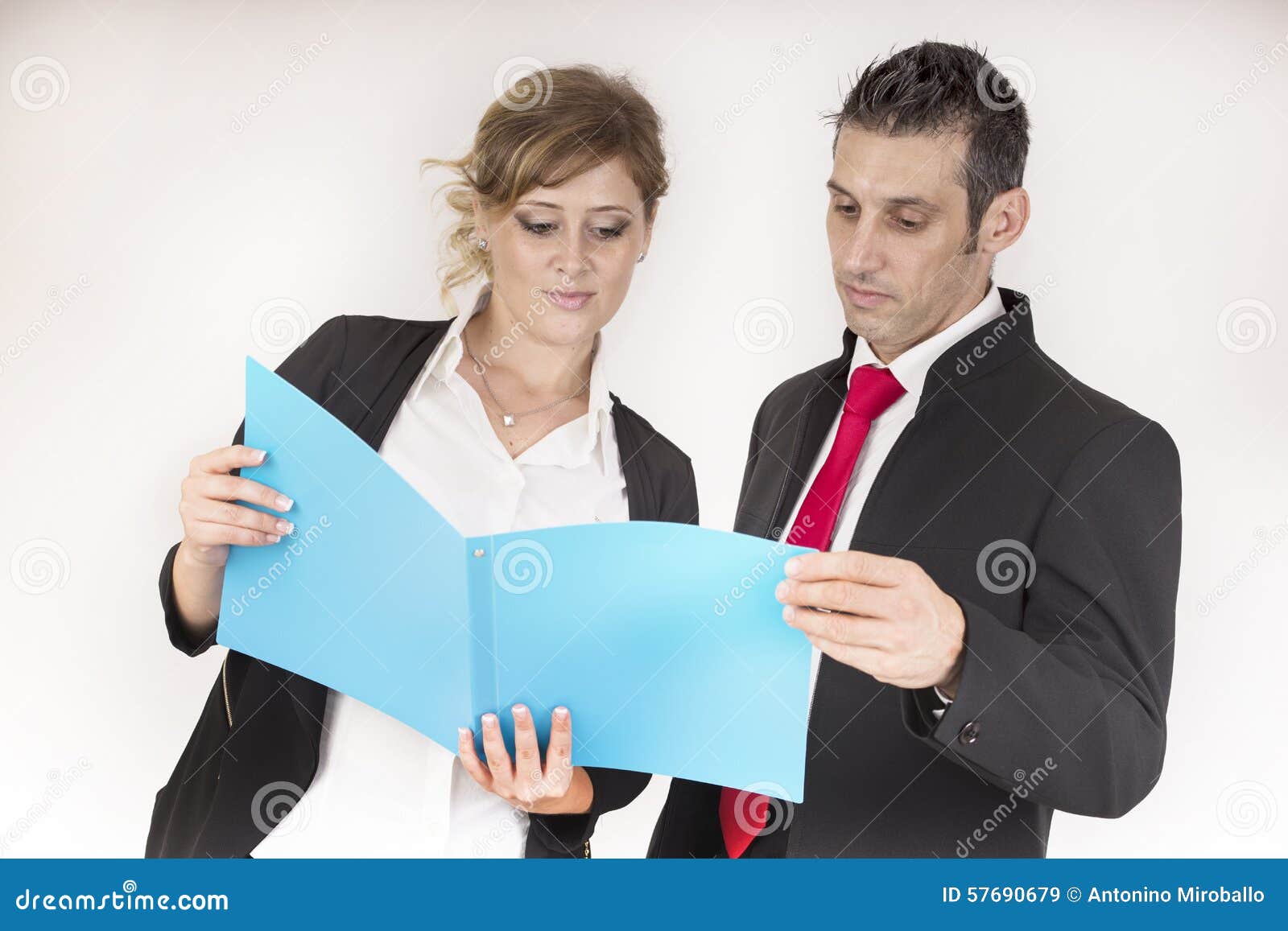 Manager Controls the Secretary Stock Image - Image of business, work ...