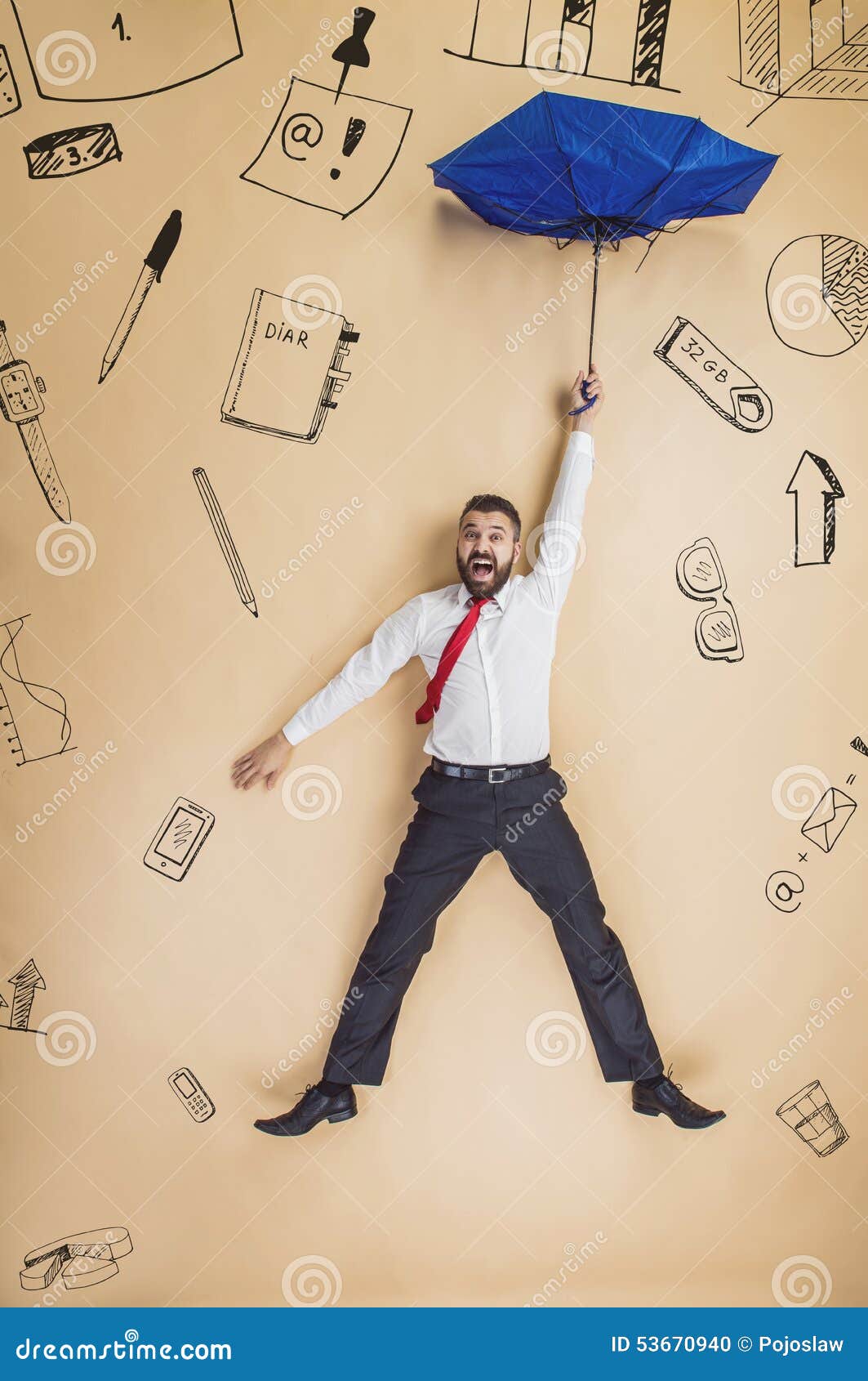 Manager falling down stock photo. Image of funny, foot - 53670940