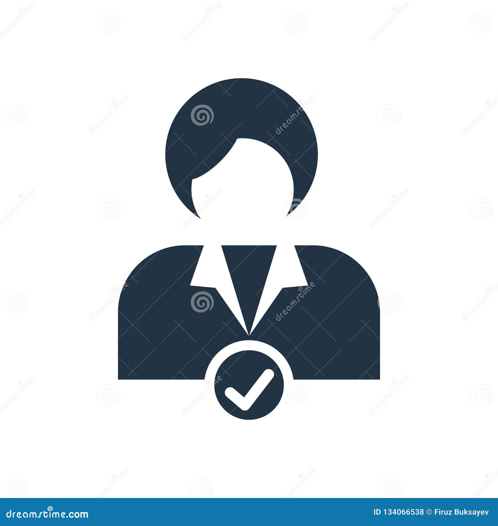 Manager Icon Vector Isolated on White Background, Manager Sign Stock ...