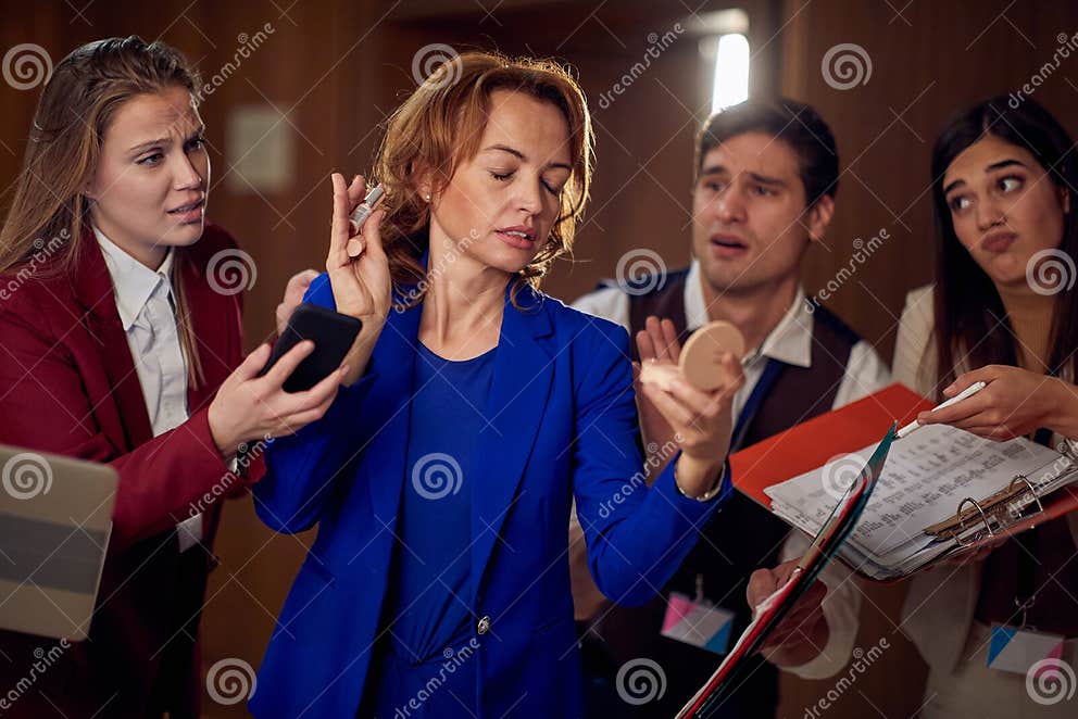 Manager Ignoring Her Employees Problems Stock Photo - Image of breath ...