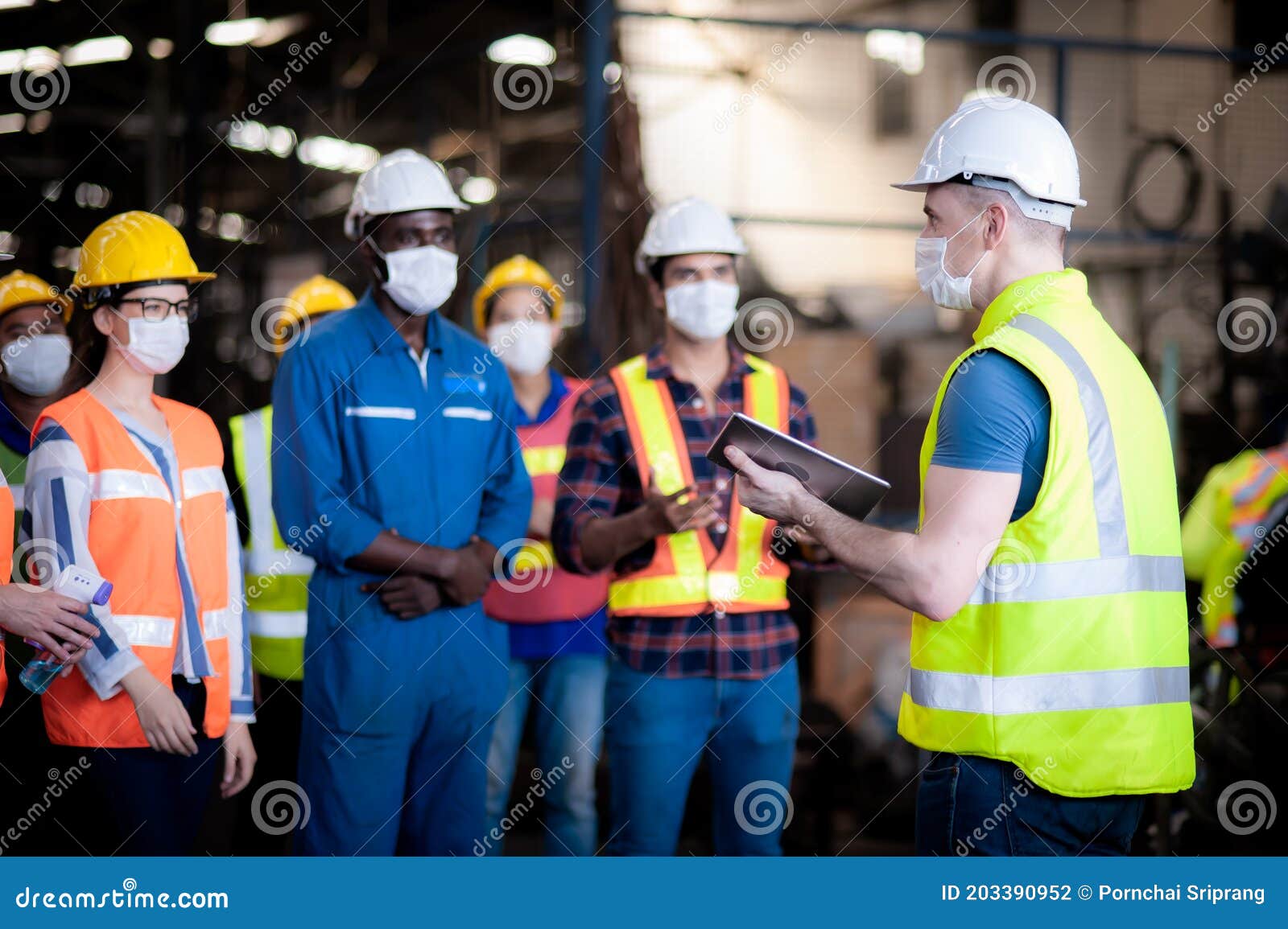 306 Team Leader Meeting Safety Helmet Stock Photos - Free & Royalty ...