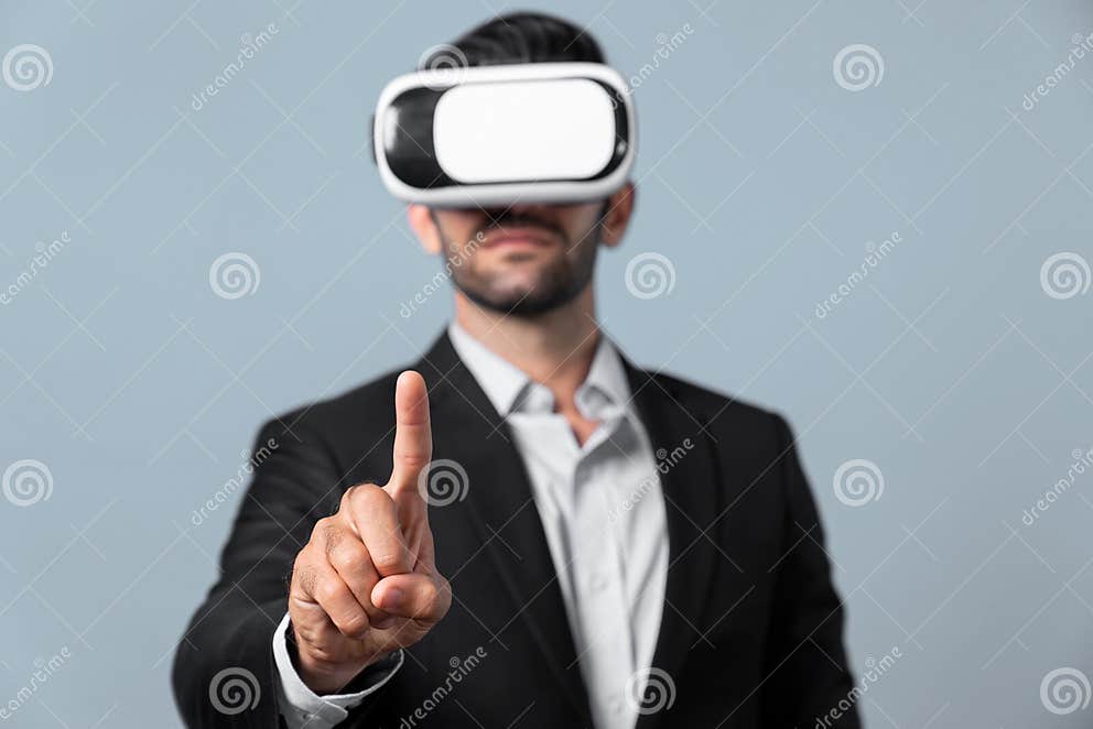 Manager Looking at Data Analysis while Analyzing and Pointing Data ...