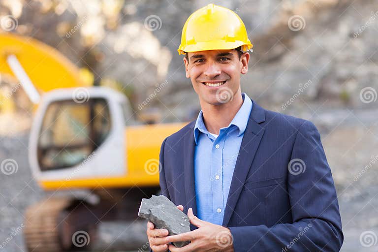 Manager mining site stock photo. Image of occupation - 31346226