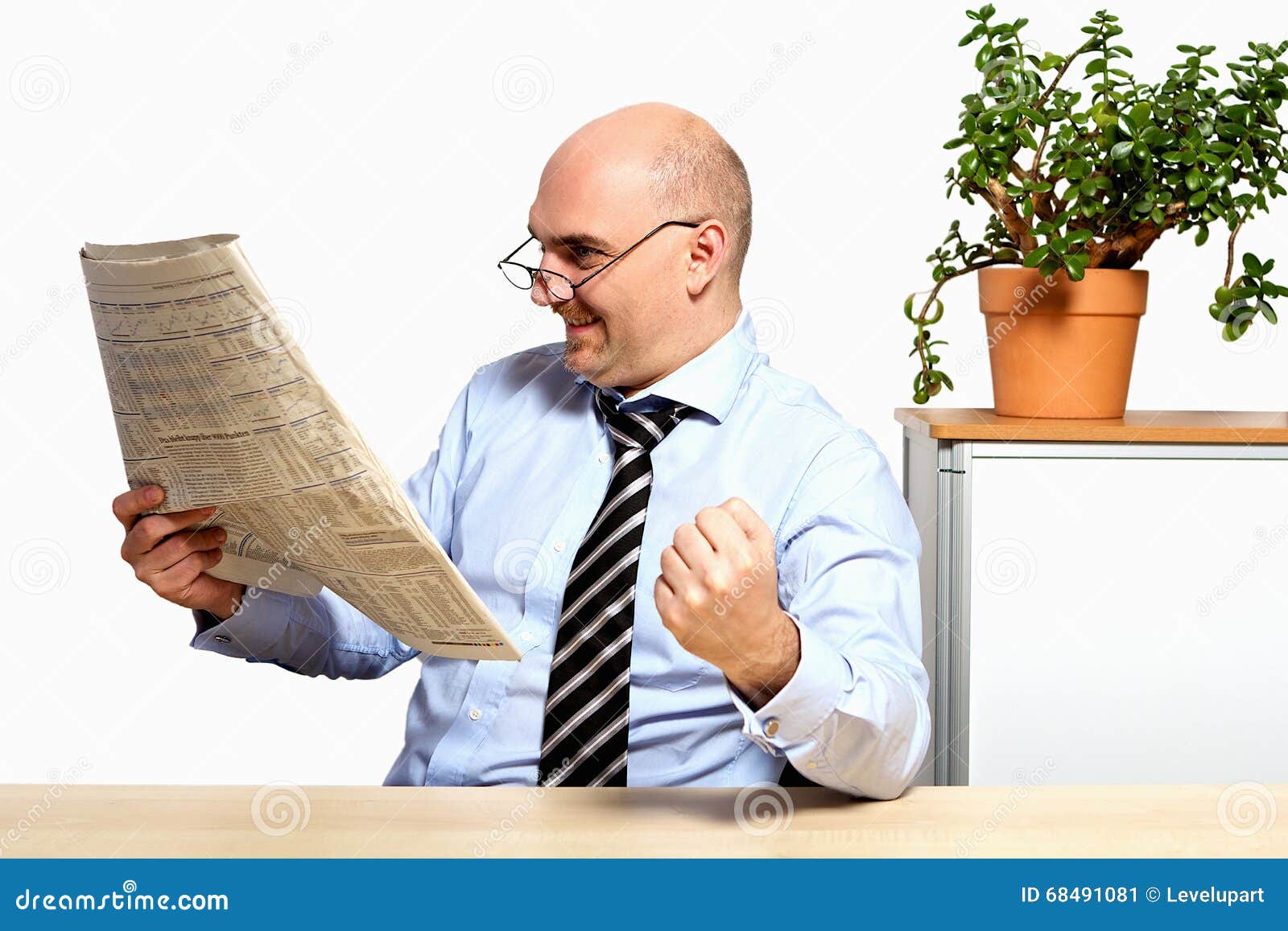 Manager is Pleased with the Upturn and the Positive Share Development ...