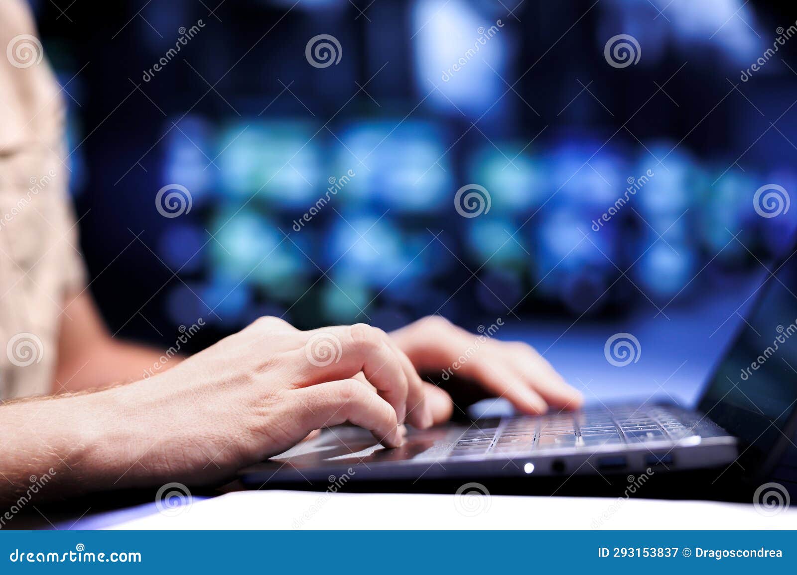 Server Strain Caused by AI Training Stock Image - Image of computations ...