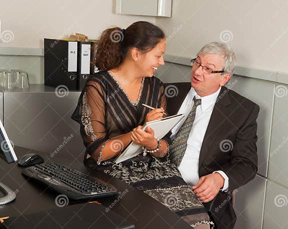 Manager and Secretary Romance Stock Photo - Image of notes, love: 16721652