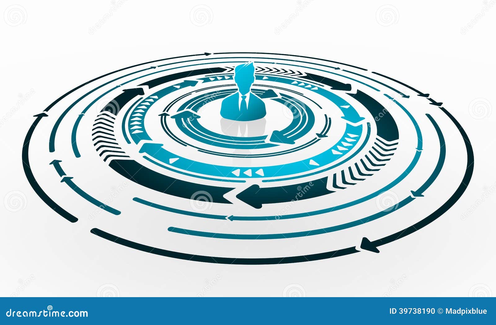 Convergent Arrow Logo, Abstract Colorful Mathematics Symbol In Unique ...