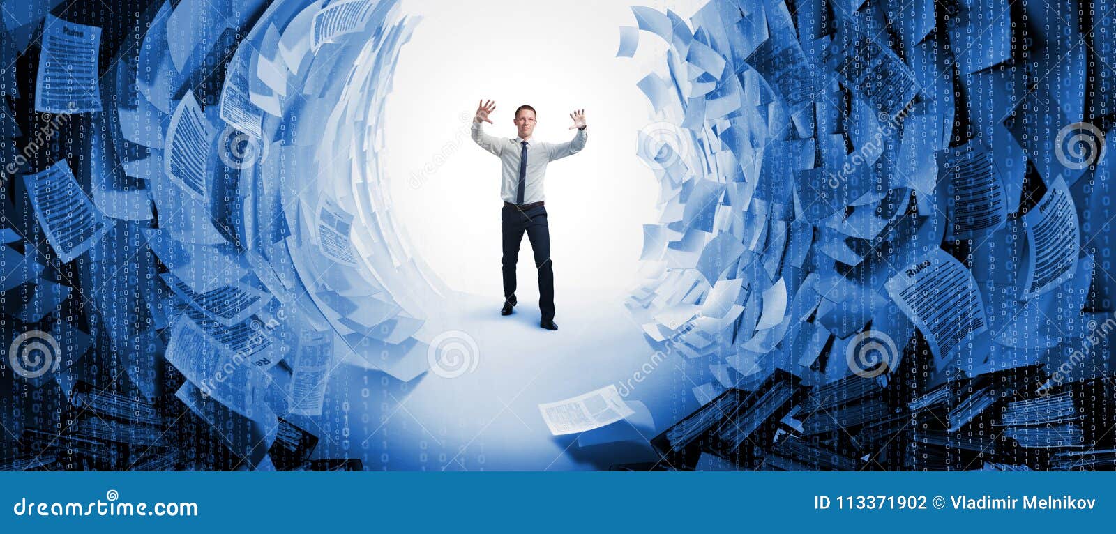 Manager Solves Problems with Different Difficult Business Stock Photo ...