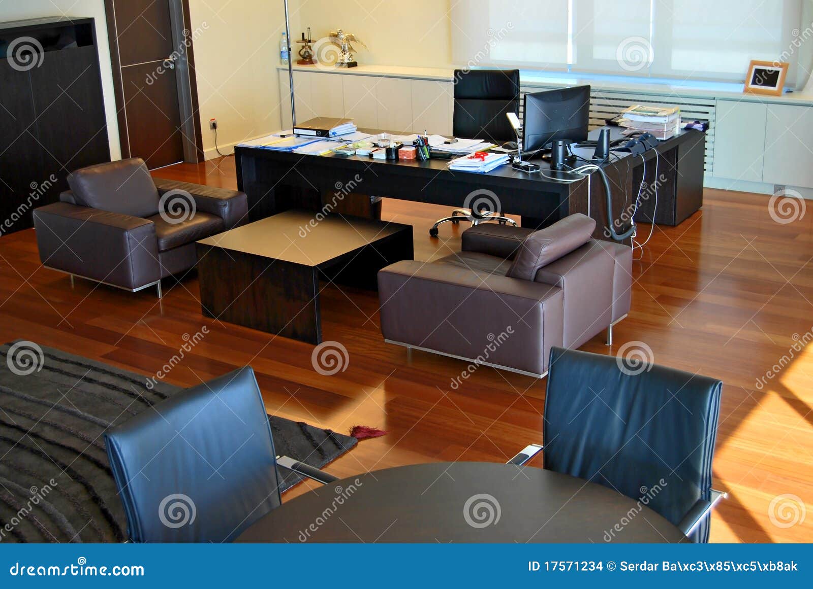 Manager table stock photo. Image of conferences, brown - 17571234