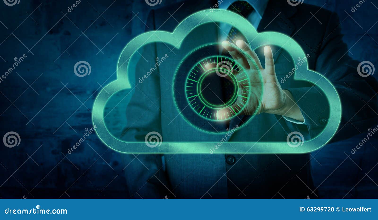 Impenetrable Security Conceptually Represented With Lock And Chain ...