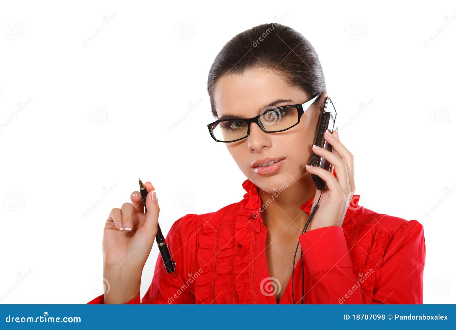 Manager at work stock photo. Image of cheerful, horizontal - 18707098