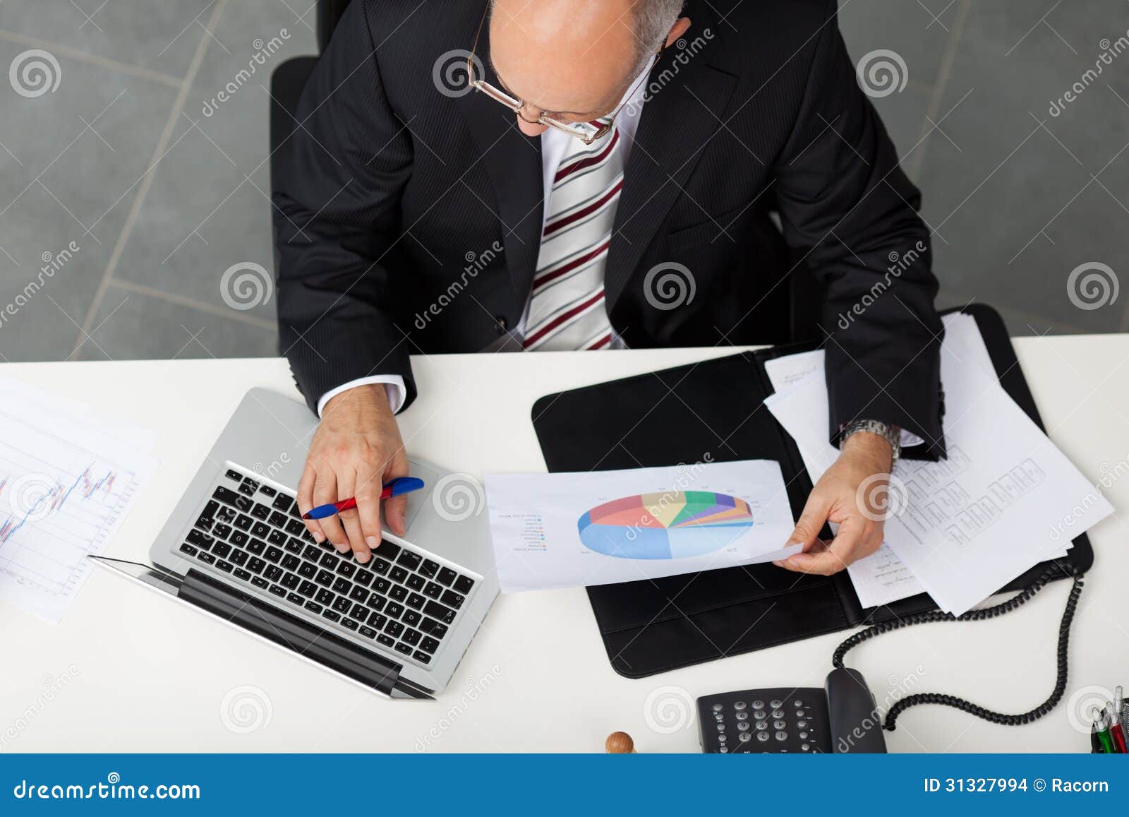 Manager at work stock photo. Image of occupation, desktop - 31327994