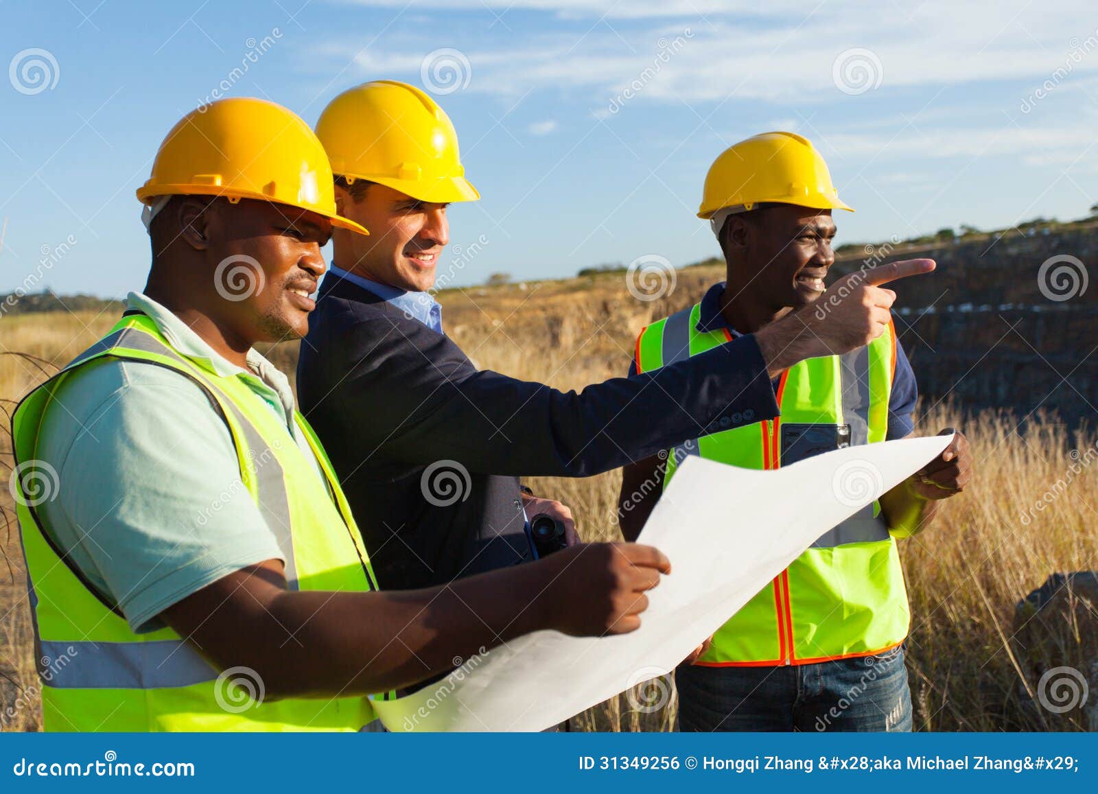 Manager worker quarry stock photo. Image of inspector - 31349256