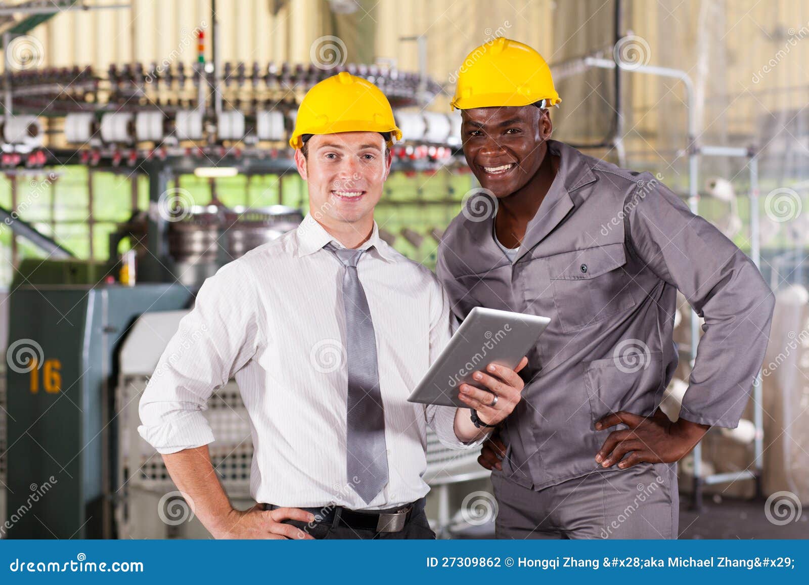 Manager Worker Tablet Computer Stock Photo - Image of coworkers ...