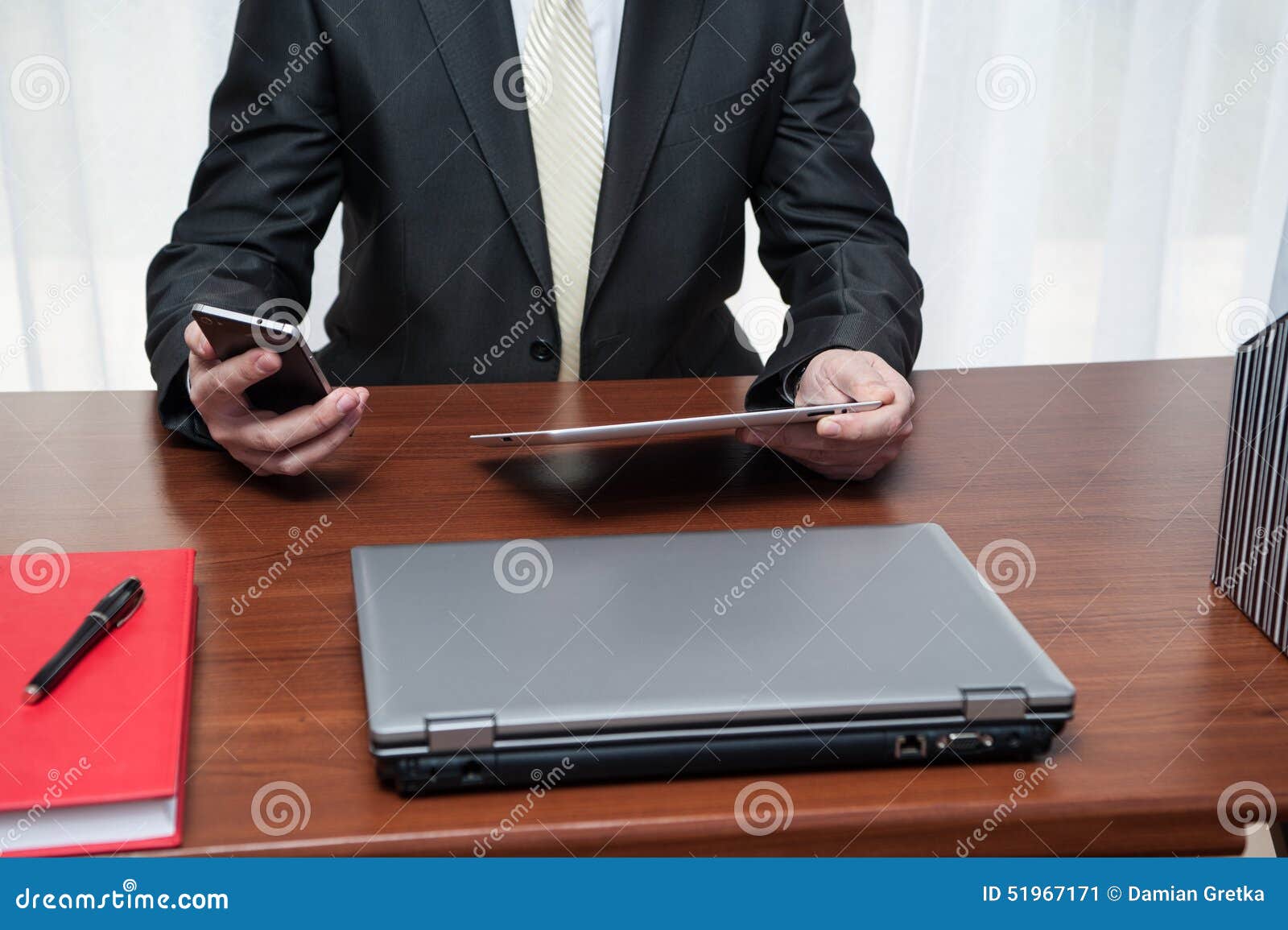 The manager stock image. Image of brown, desk, office - 51967171