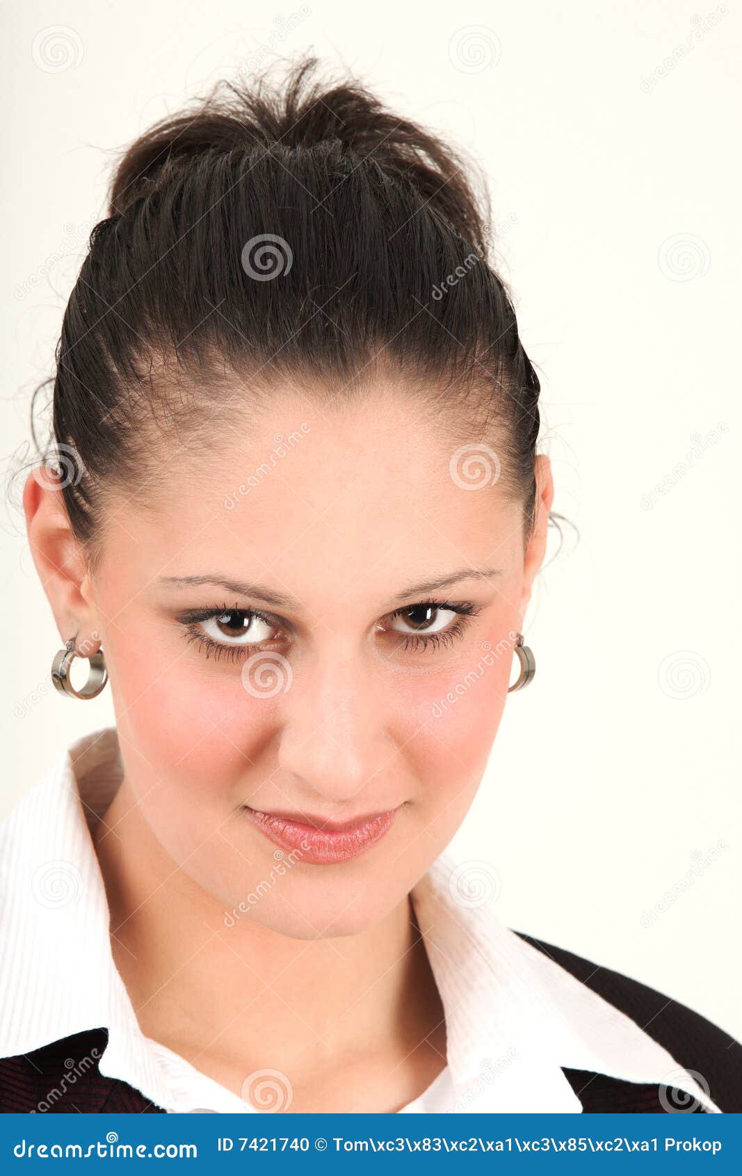 Manageress stock photo. Image of beautiful, gorgeous, fresh - 7421740