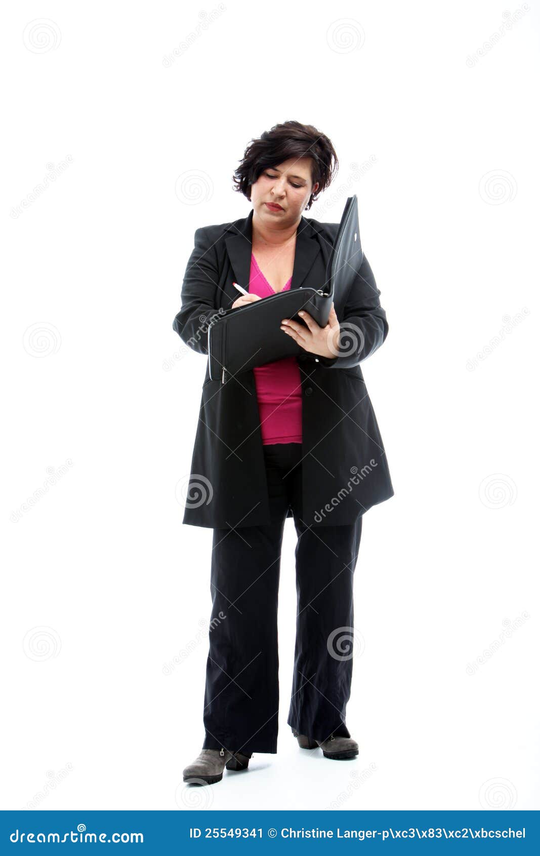 Manageress or Senior Executive Stock Image - Image of folder, aged ...