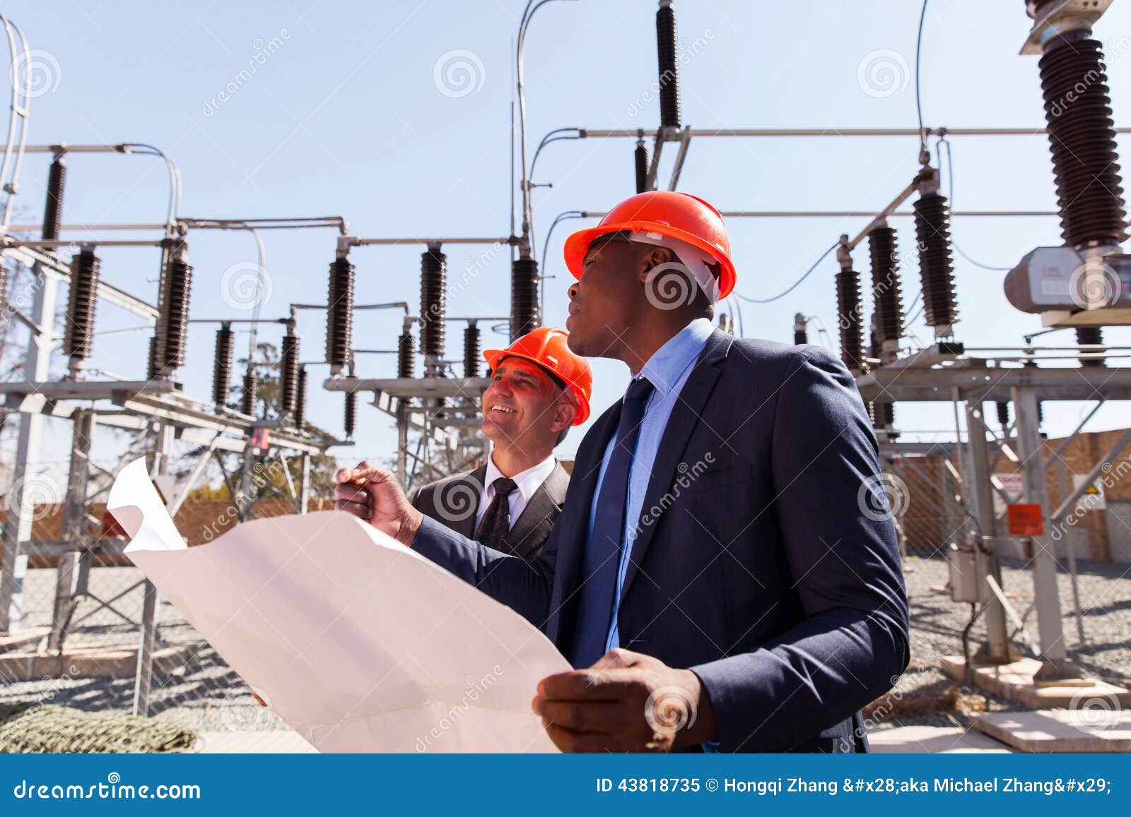 Managers Electric Substation Stock Photo - Image: 43818735