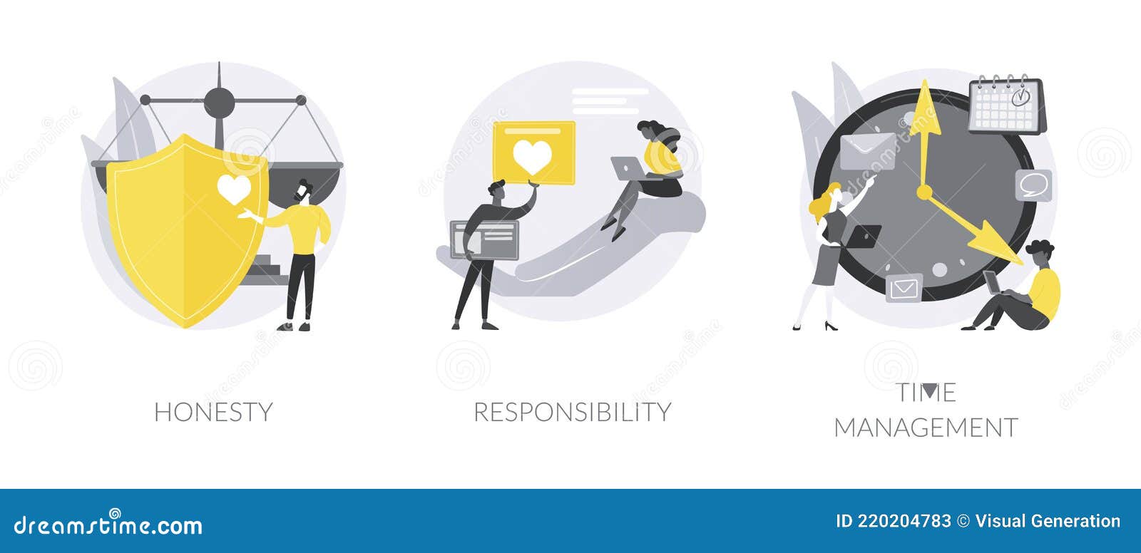 Managing Position Abstract Concept Vector Illustrations. Stock Vector ...