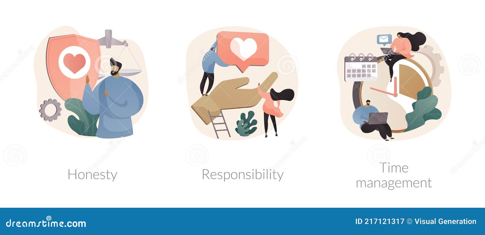 Managing Position Abstract Concept Vector Illustrations. Stock Vector ...