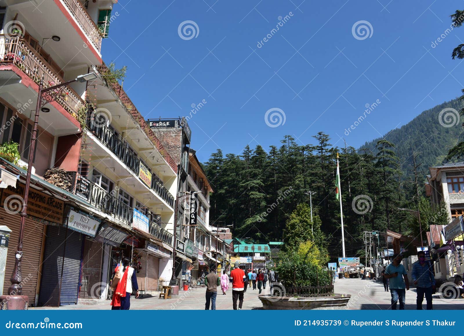 Manali Himachal Pradesh Tourism Peace Editorial Stock Image - Image of ...