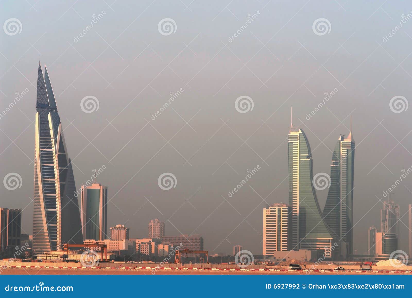 Manama City Panorama - Bahrain Editorial Photography - Image of outside ...