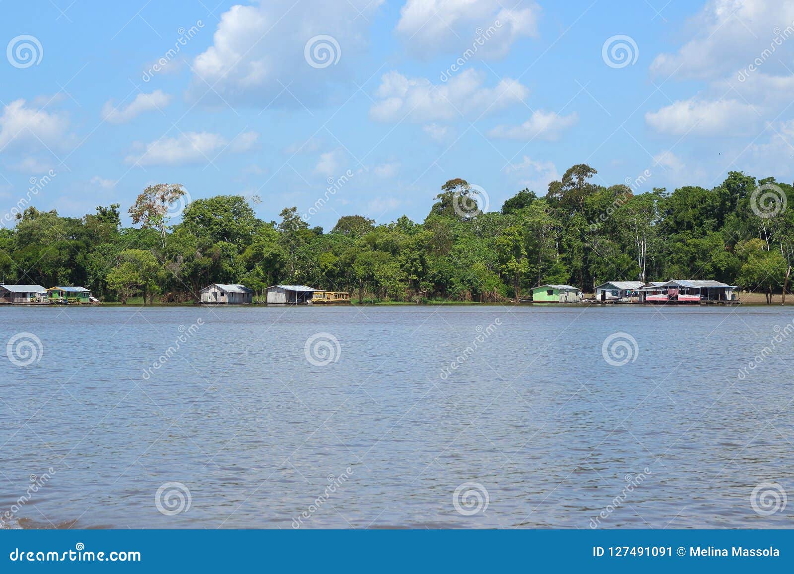 Manaus/Amazonas/Brazil - 09/13/2018: Black and Amazonas River. Two ...