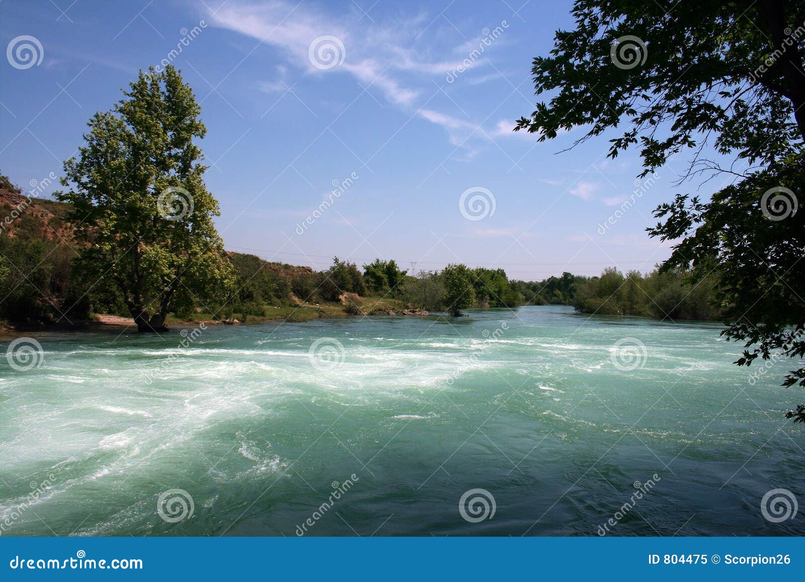 Manavgat river stock image. Image of foam, alanya, manavgat - 804475