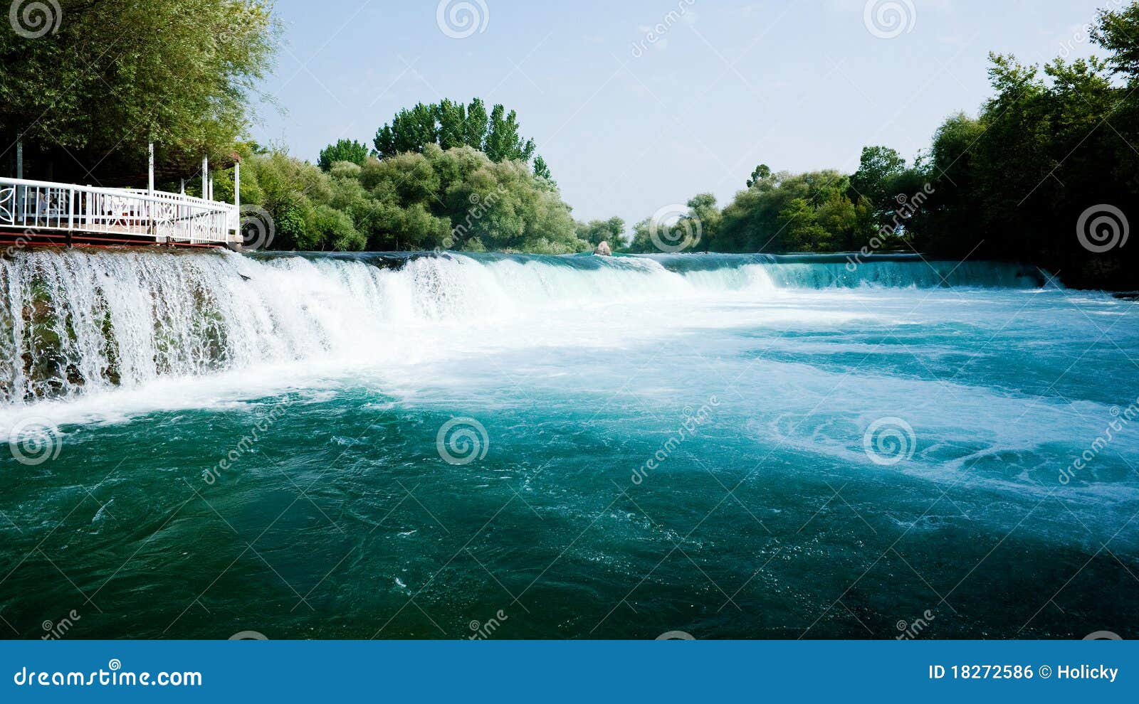 Manavgat waterfall stock photo. Image of white, power - 18272586